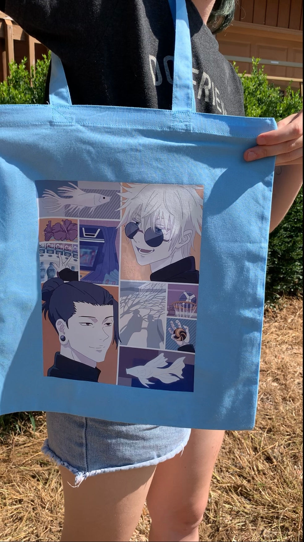Geto/Gojo Collage Tote bag – getexcitedesigns